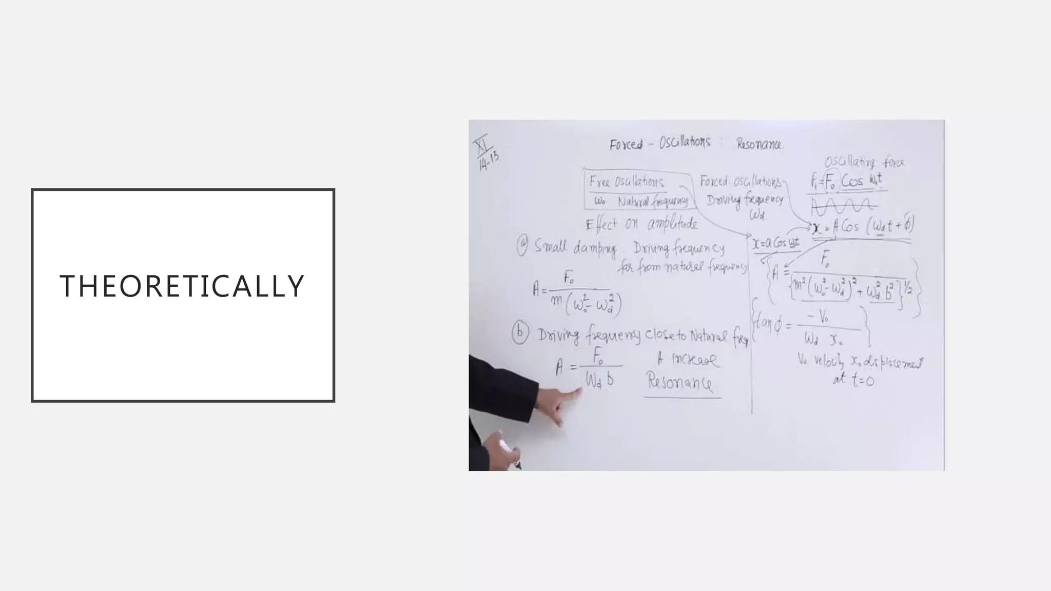 Forced oscillations and resonance | PPTX