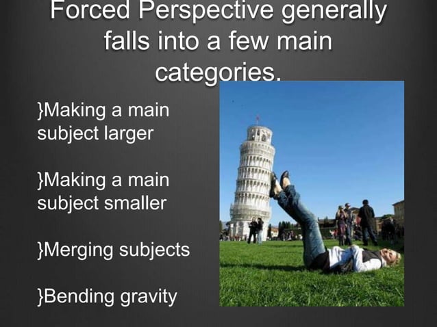 Forced Perspective | PPTX