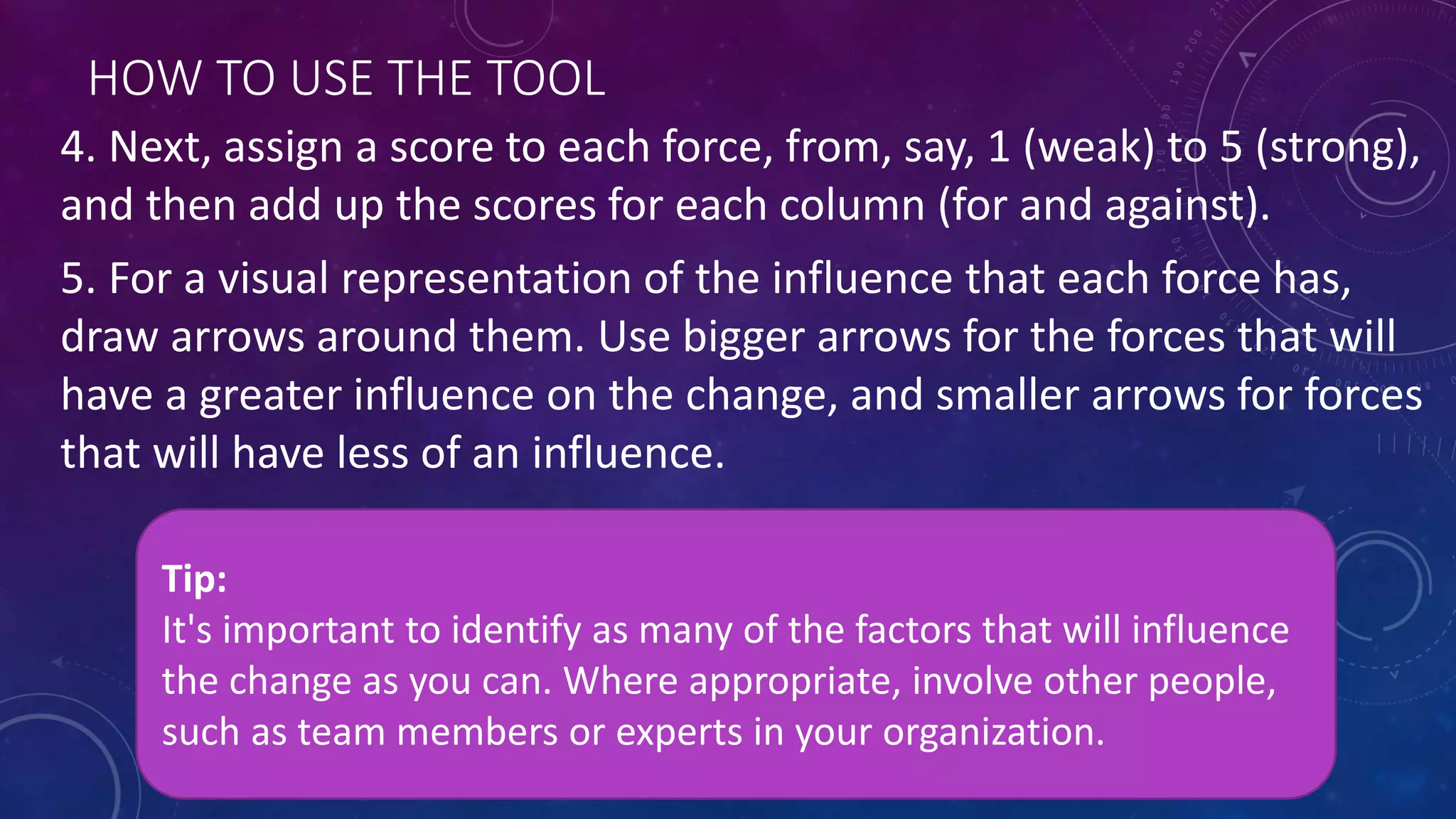 Force field analysis | PPTX