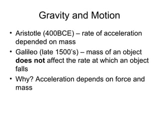 Force, mass, acceleration | PPT
