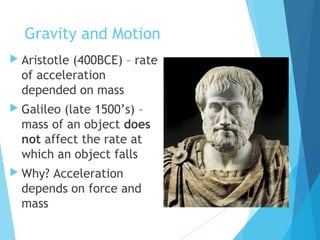 Force, mass, acceleration | PPT