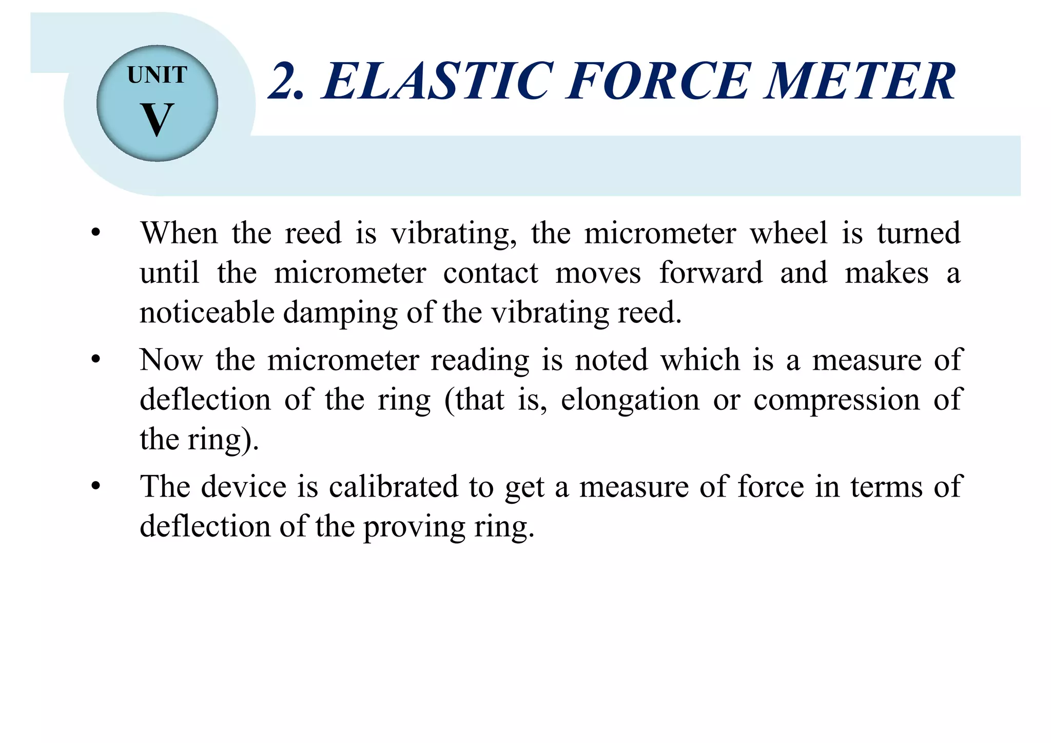 Force measurement | PDF