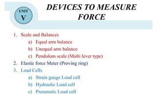Force measurement | PDF