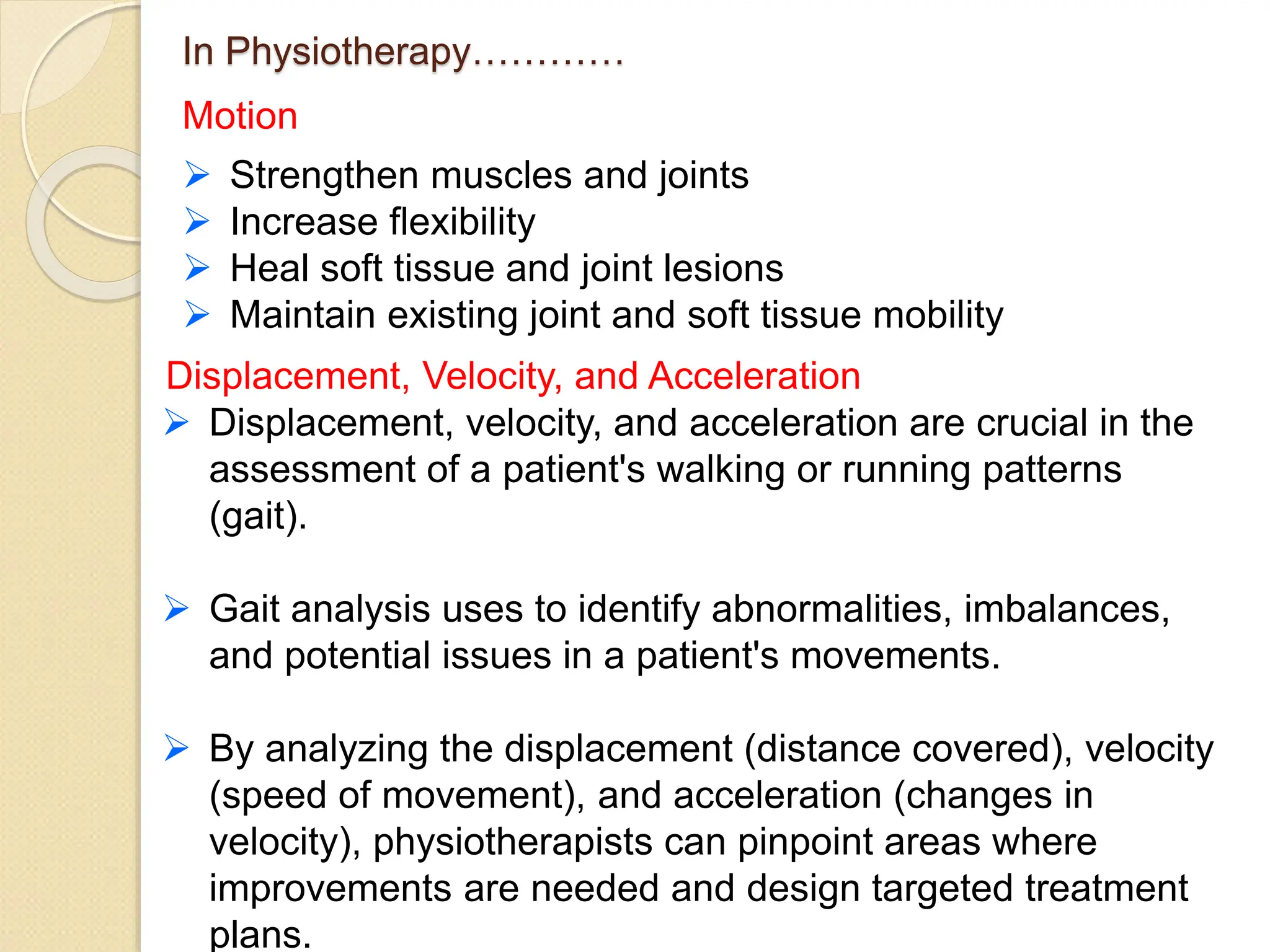 fundamentals of Force , Motion and Work.ppt | Physical Therapy | Wellness