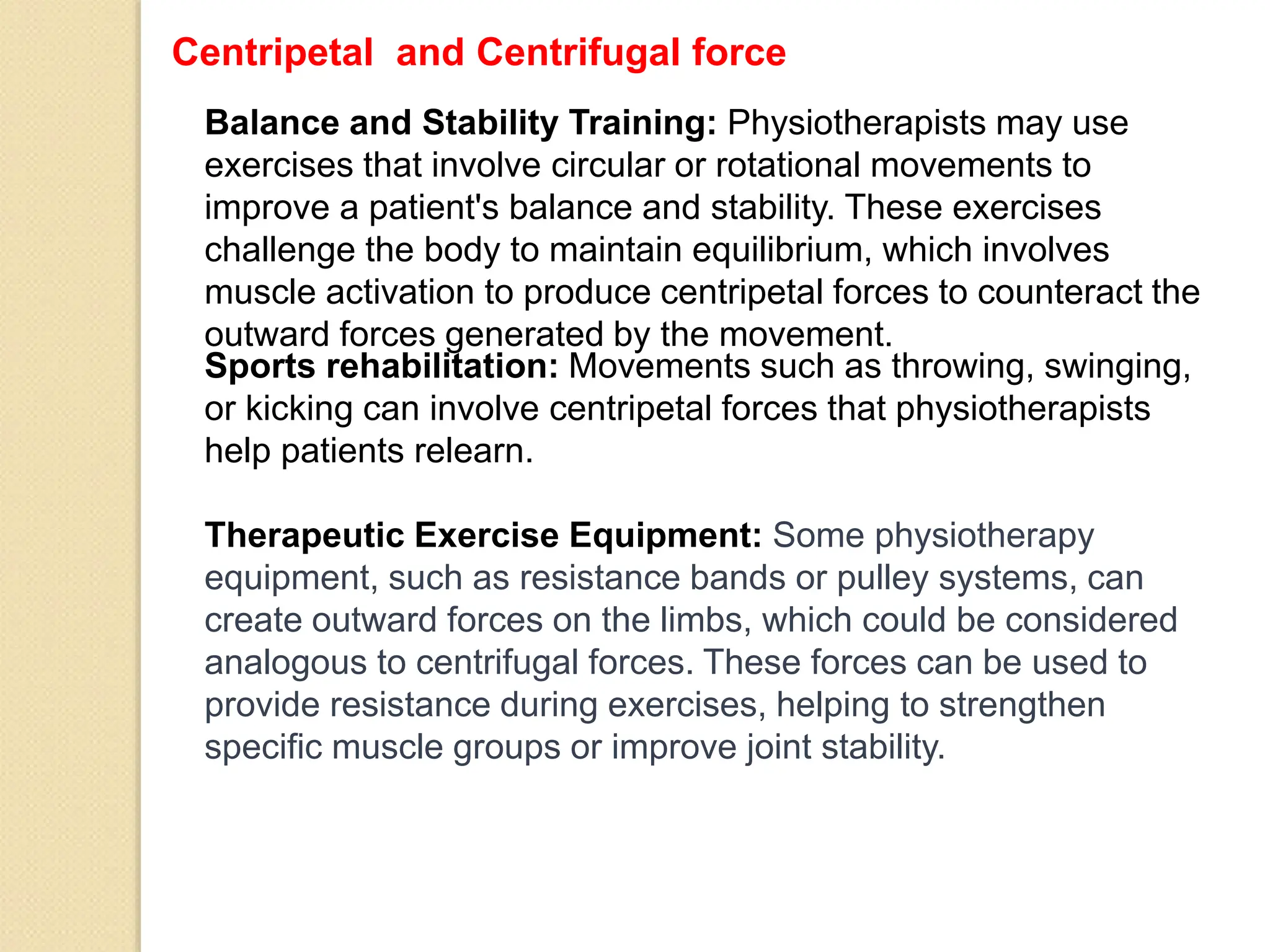 fundamentals of Force , Motion and Work.ppt | Physical Therapy | Wellness