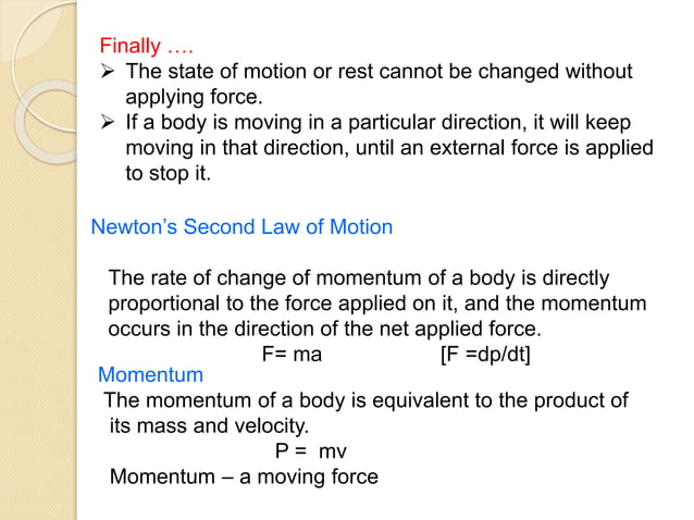 fundamentals of Force , Motion and Work.ppt | Physical Therapy | Wellness