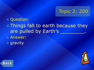 Force & Motion Jeopardy Review Game | PPTX