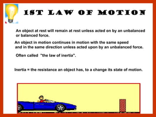 Force & motion | PPT