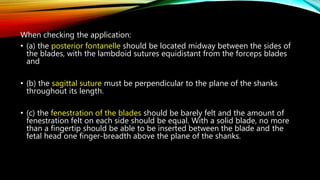 Forceps delivery- Operative Vaginal Delivery | PPTX | Pregnancy ...