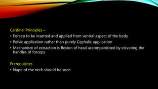 Forceps delivery- Operative Vaginal Delivery | PPTX | Pregnancy ...