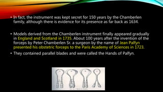 Forceps delivery- Operative Vaginal Delivery | PPTX | Pregnancy ...