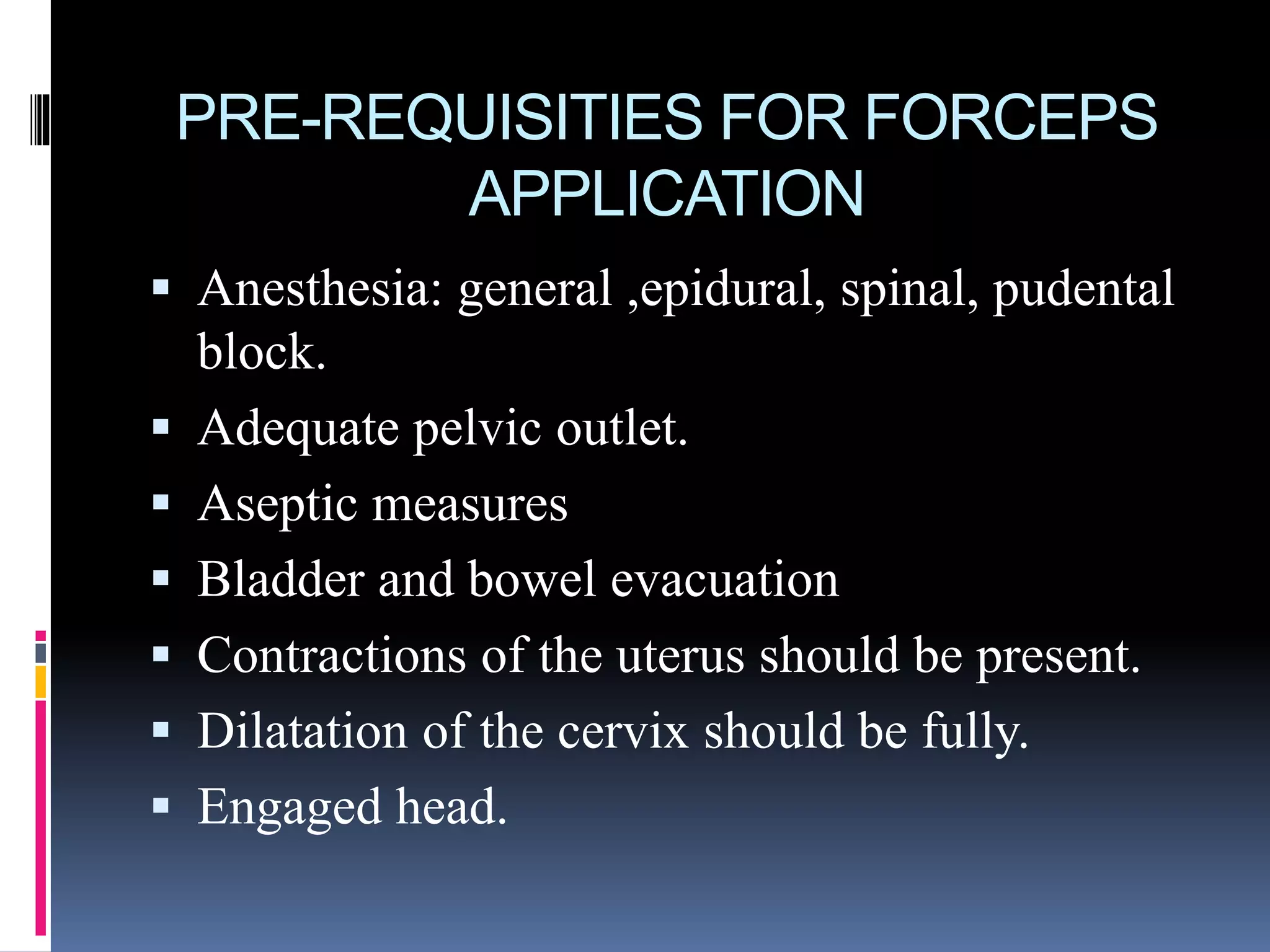 Forcep delivery | PPTX