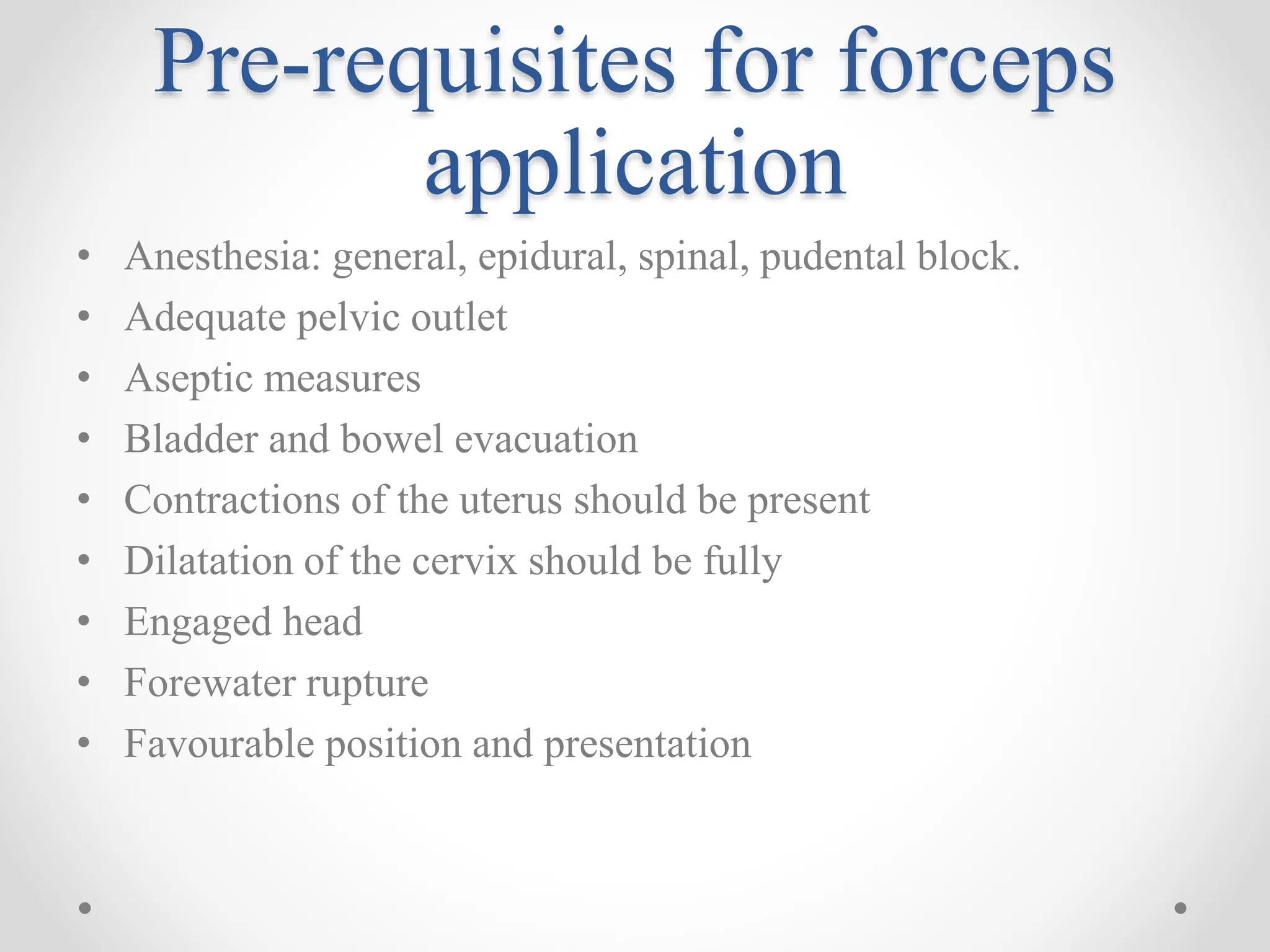 FORCEPS DELIVERY............ | PPTX