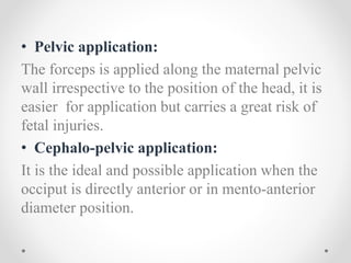 FORCEPS DELIVERY............ | PPTX