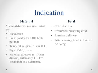 FORCEPS DELIVERY............ | PPTX