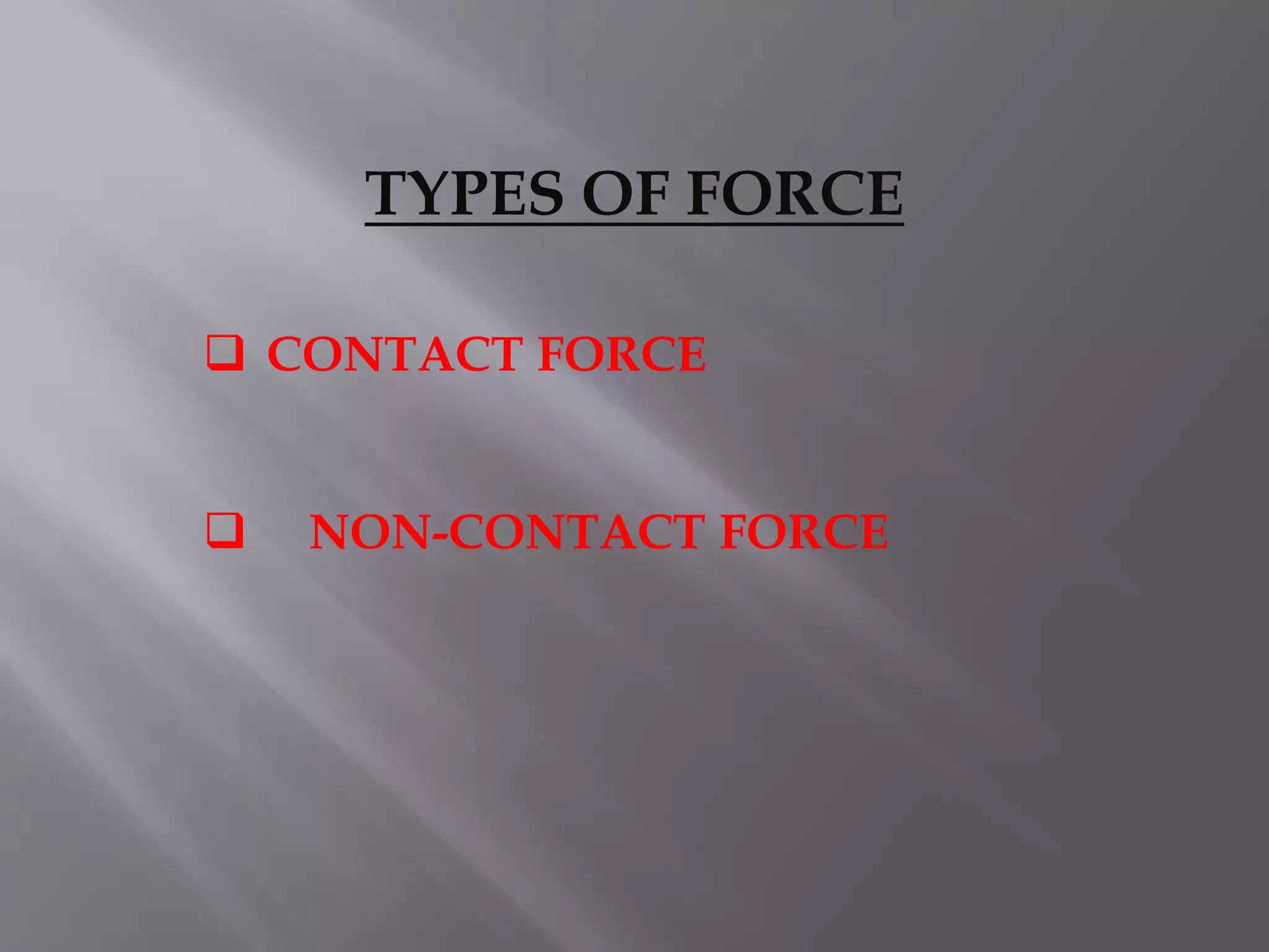 Force ppt | PPT
