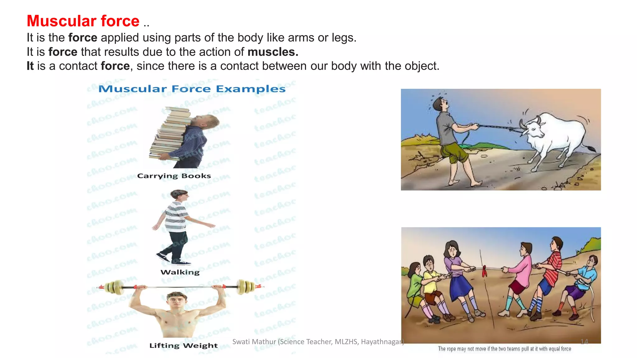 Force ppt class 8 | PDF