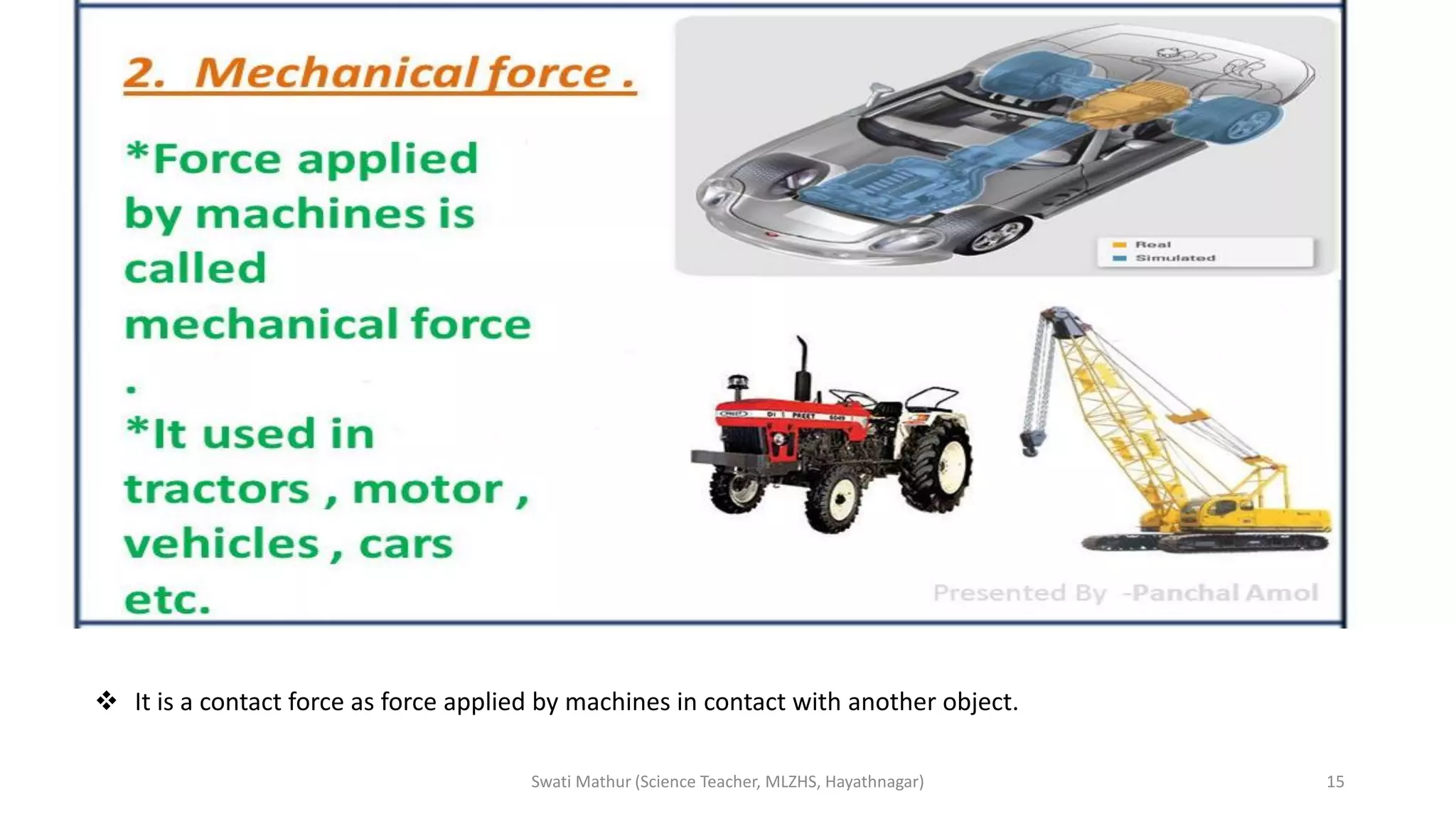 Force ppt class 8 | PDF