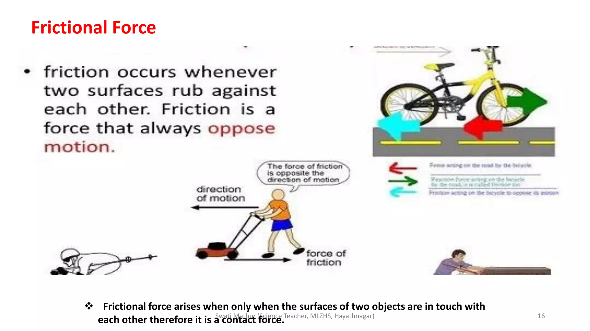 Force ppt class 8 | PDF