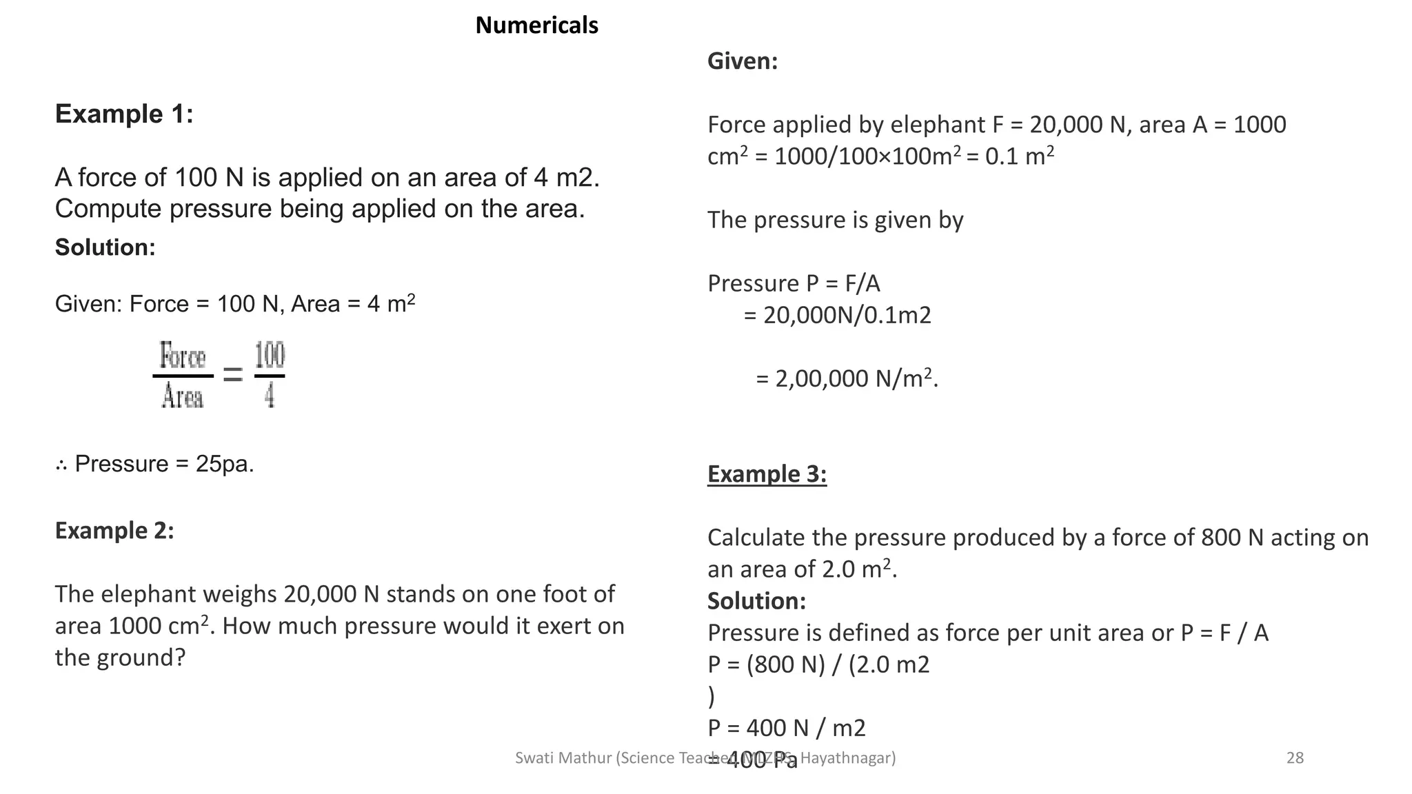 Force ppt class 8 | PDF