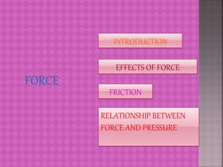 Force & pressure (4) | PPT