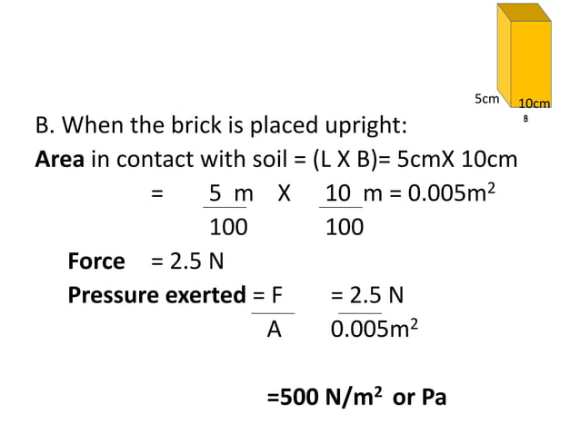 Force & pressure class 8 | PPTX
