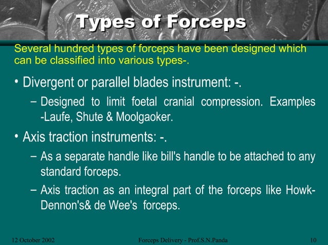 Forceps | PPT | Pregnancy | Reproductive Health