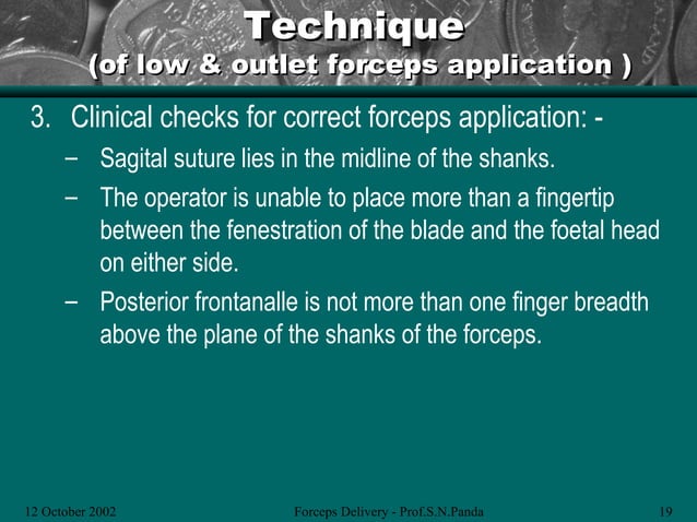 Forceps | PPT | Pregnancy | Reproductive Health