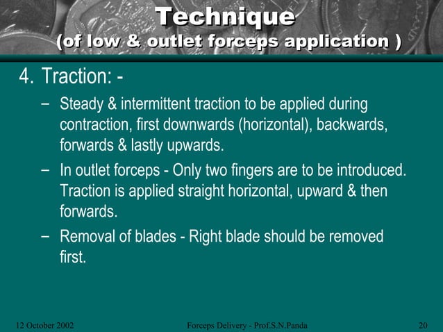 Forceps | PPT | Pregnancy | Reproductive Health