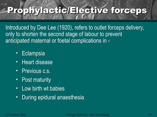 Forceps | PPT | Pregnancy | Reproductive Health