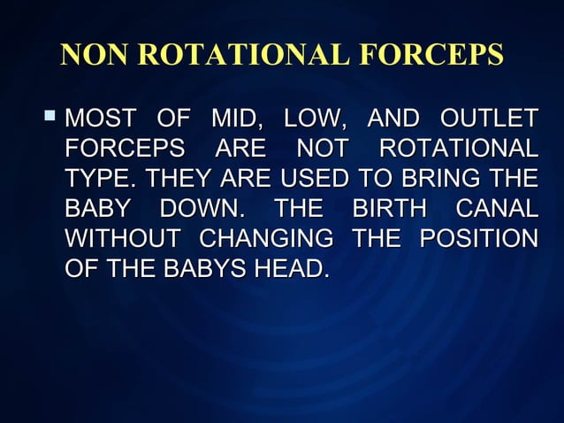 Forceps delivery | PPT | Pregnancy | Reproductive Health
