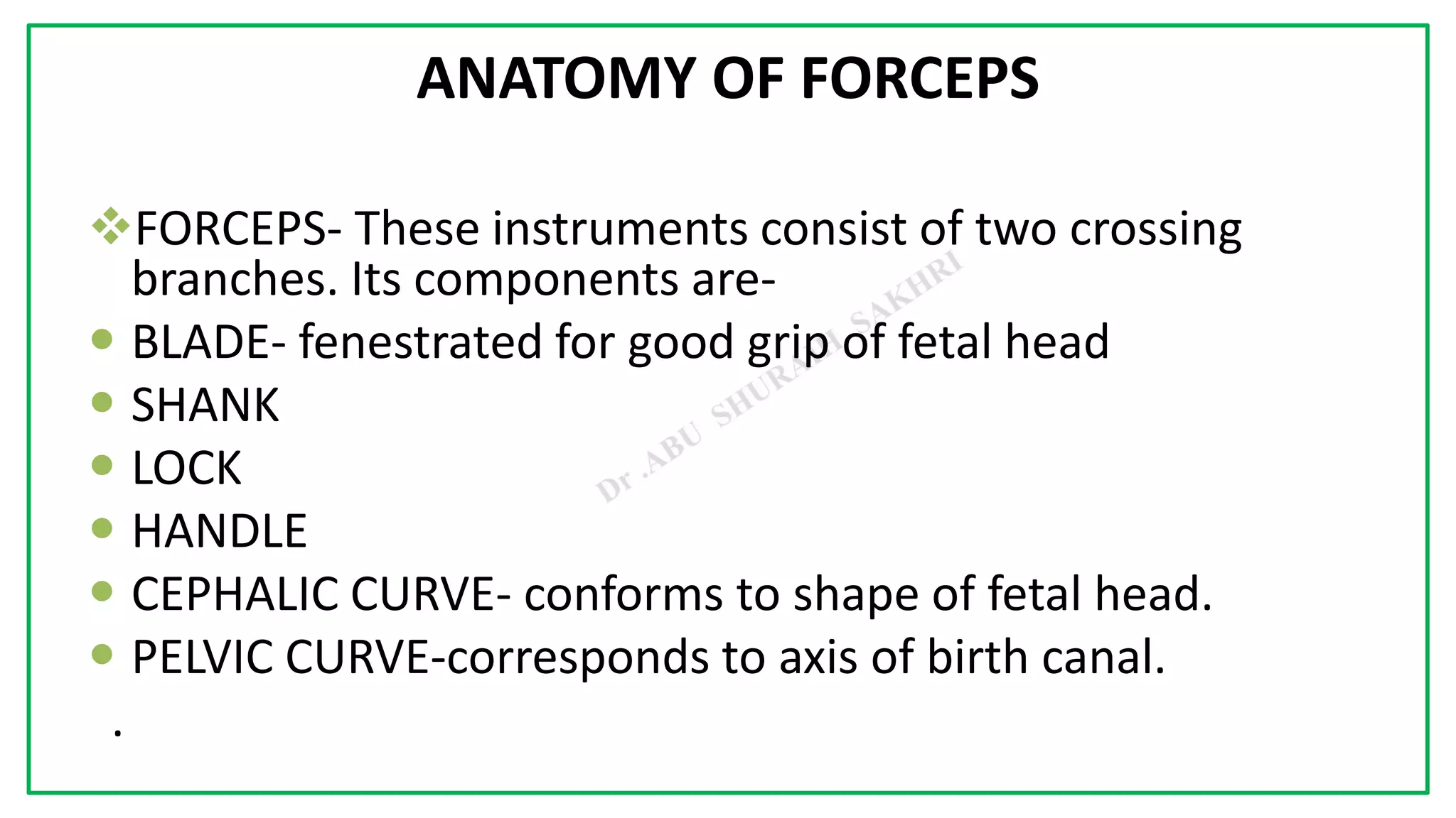 Forceps delivery and vacuum extraction | PPT