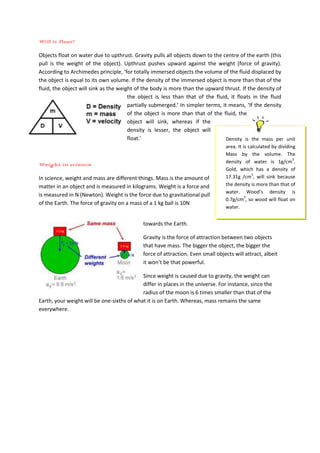 Forces and their effects | PDF