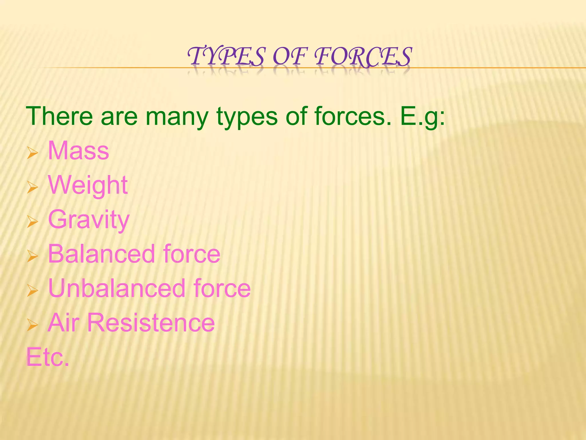 What are Forces??? | PPT