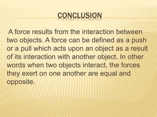 What are Forces??? | PPT
