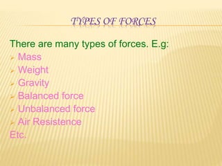 What are Forces??? | PPT