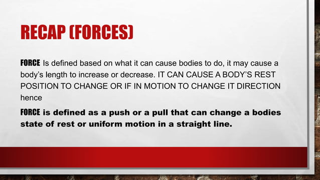 Forces(Frictional force) | PPT
