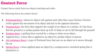 forces | PDF