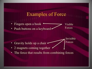 Types of forces , Static, Friction, Gravitation | PPT