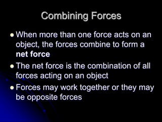 Unit 1: Forces.ppt Grade 7, Law of Motions | PPT