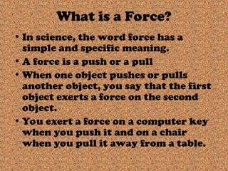 physics-----high school topic Forces.ppt | Physics | Science