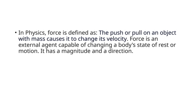 What are Forces and give examples of forces.pptx
