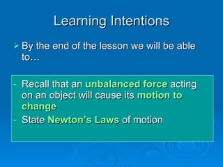 Forces Newton’s Laws | PPT
