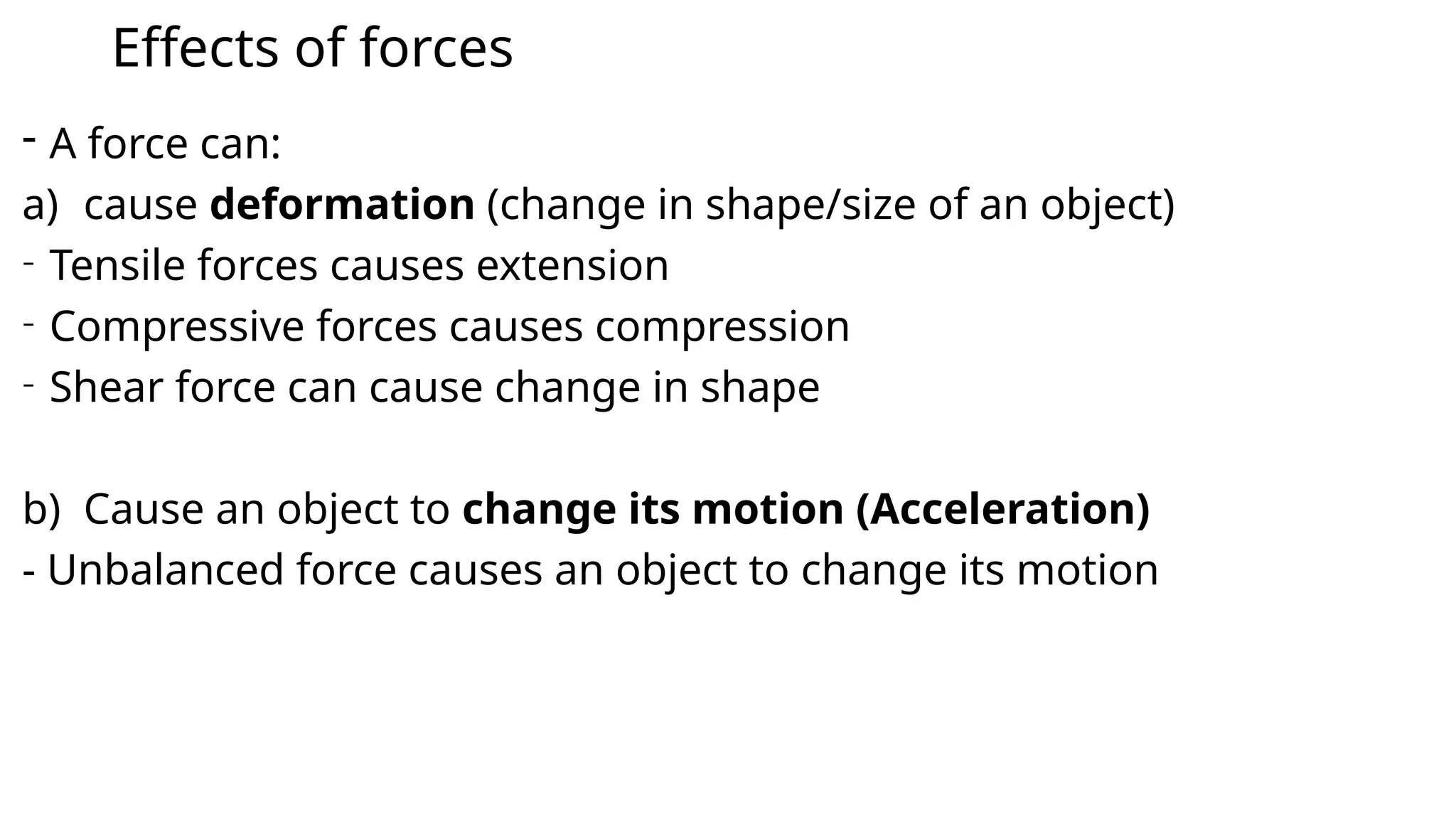 Forces 1.pptx Intro to Forces in IGCSE Physics | PPT