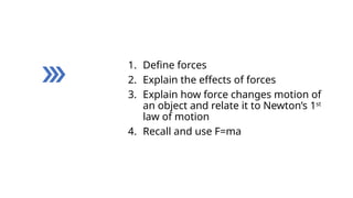 Forces 1.pptx Intro to Forces in IGCSE Physics | PPT