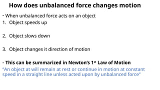 Forces 1.pptx Intro to Forces in IGCSE Physics | PPT