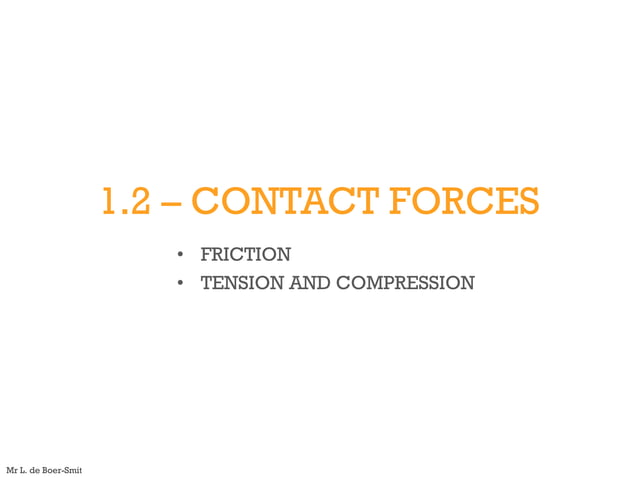 Forces grade 9 slideshow used for grade 9 | PDF | Physics | Science