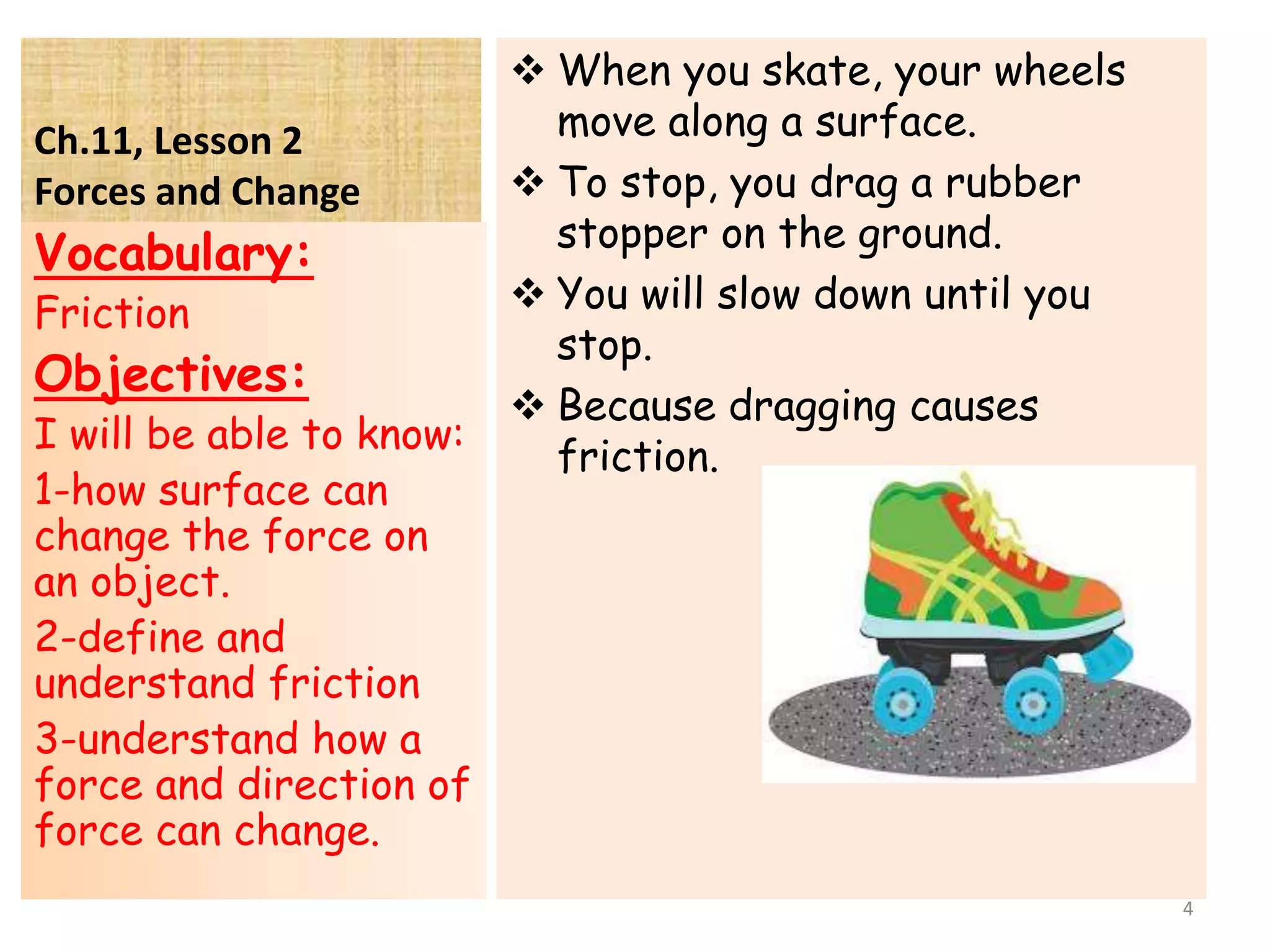 Forces and change g2 | PPTX