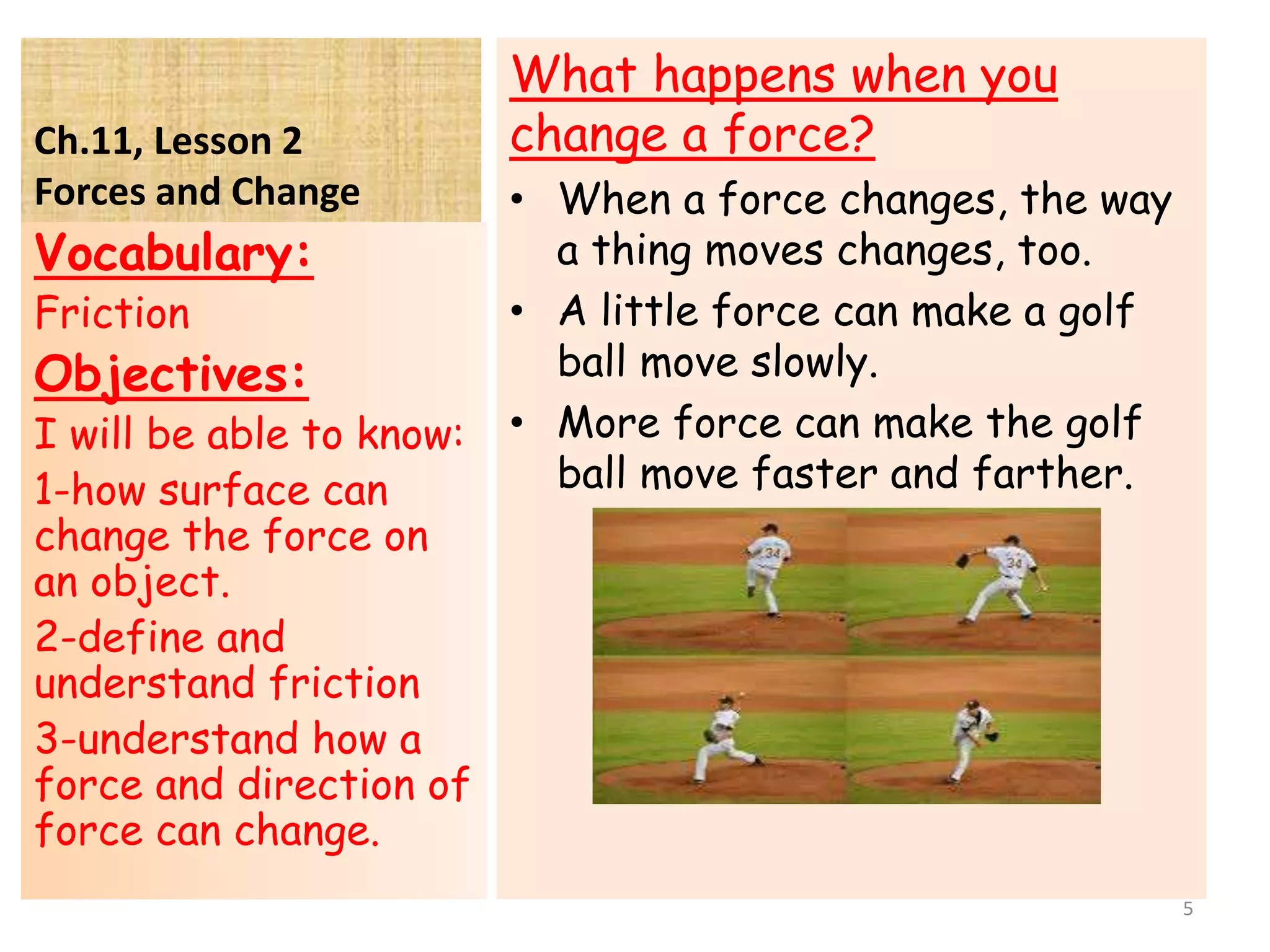 Forces and change g2 | PPTX