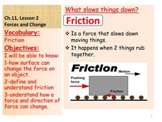 Forces and change g2 | PPTX